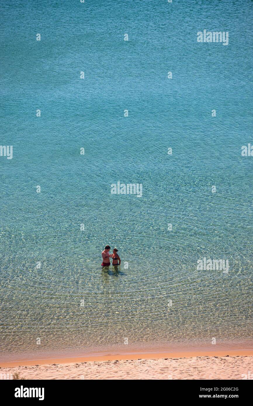 Plage De Provatas Banque d'image et photos - Alamy