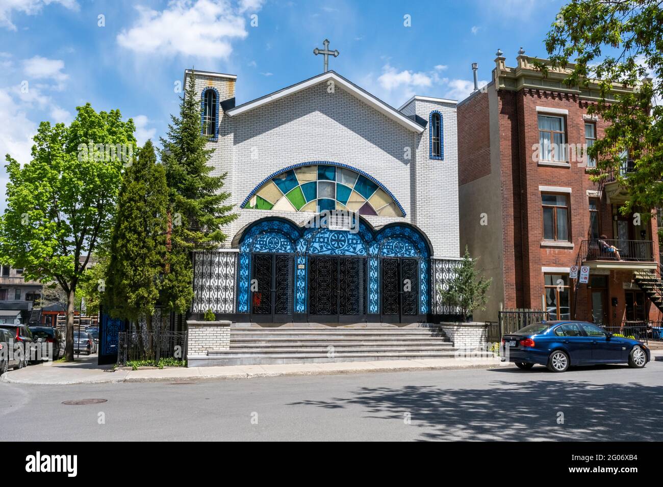 Montréal, CA - 14 mai 2021 : ancien calendrier Église orthodoxe grecque ...
