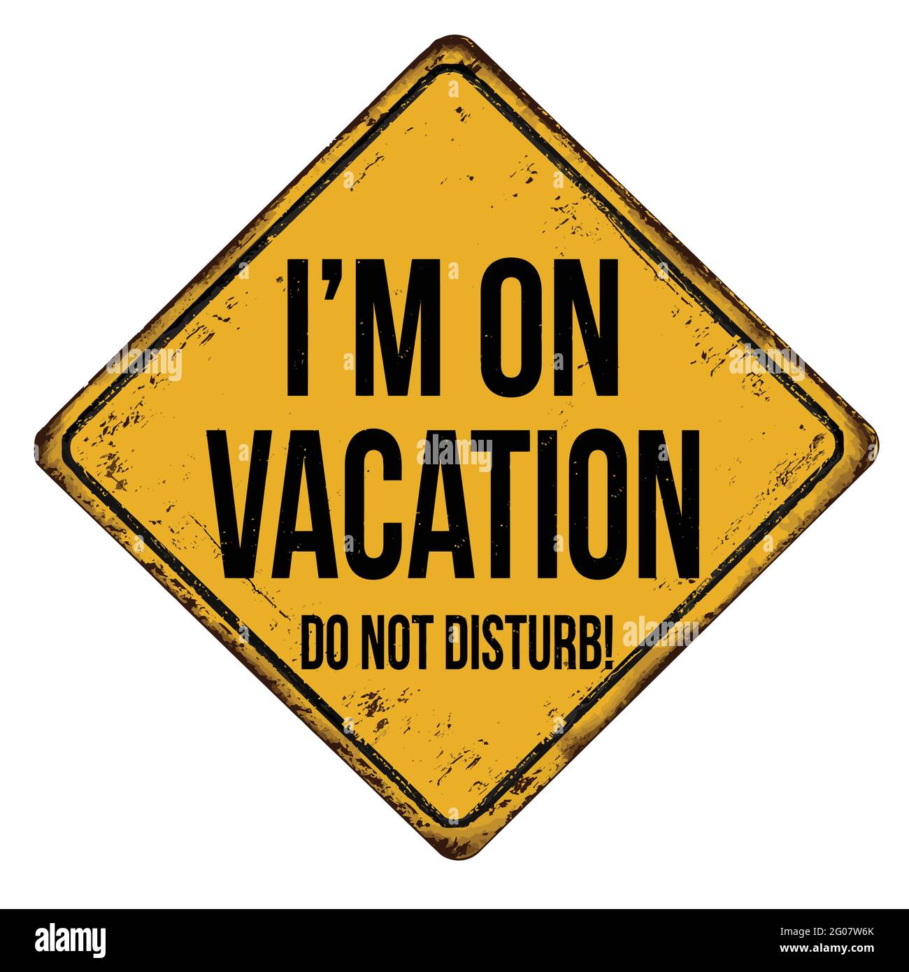 Je suis en vacanes Banque de photographies et d’images à haute ...