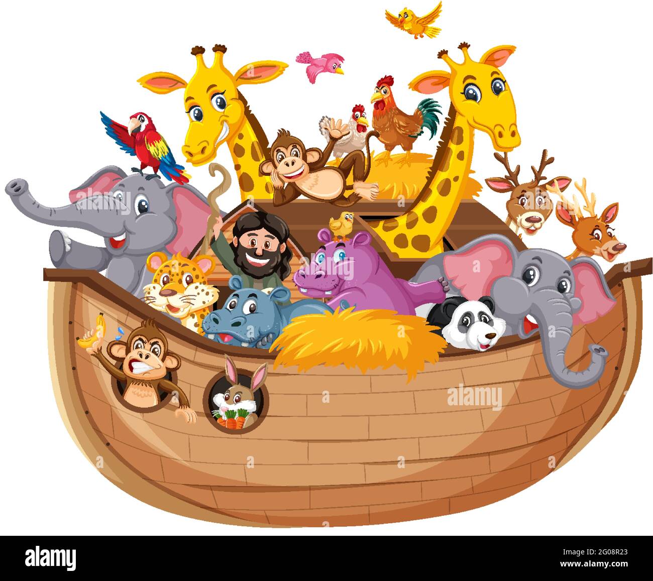 Arche animale Banque d'images vectorielles - Alamy