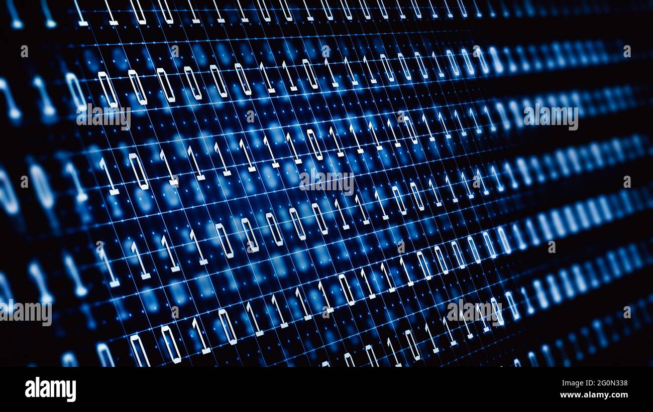 Langage Binaire Banque d'image et photos - Alamy