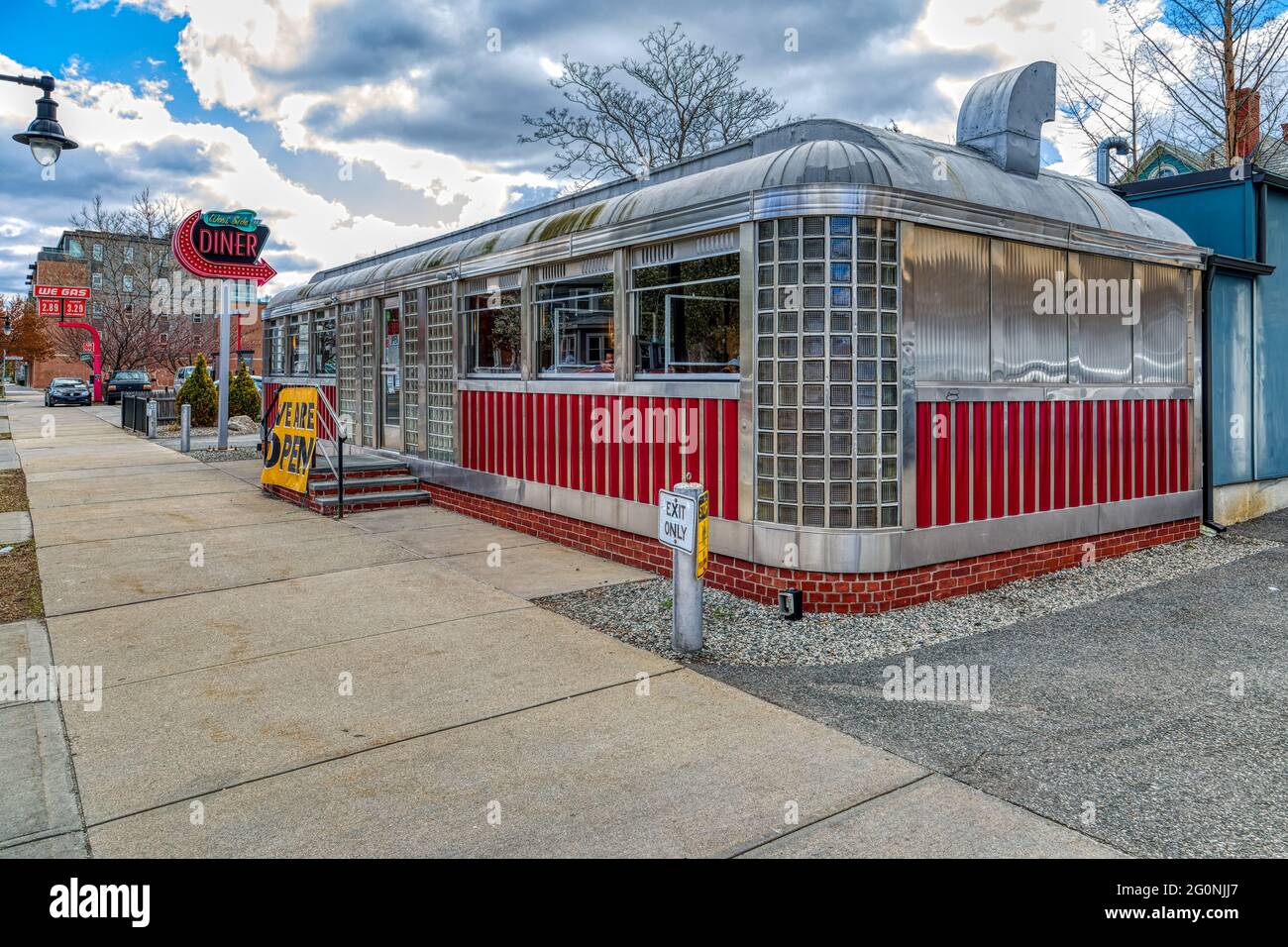 West side diner Banque de photographies et d’images à haute résolution ...
