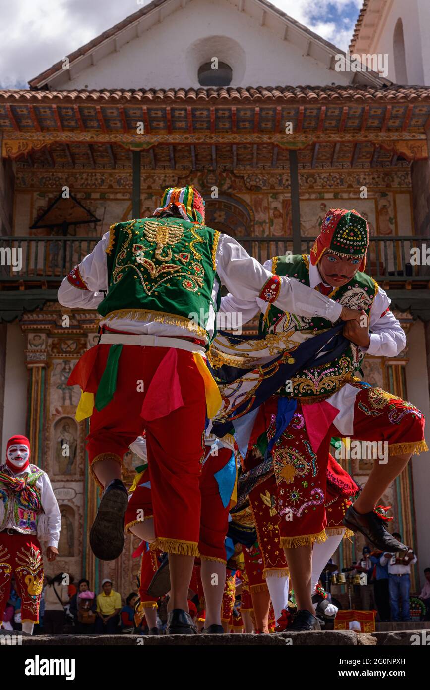 église san pedro apostol de andahuaylillas Banque de photographies et d ...