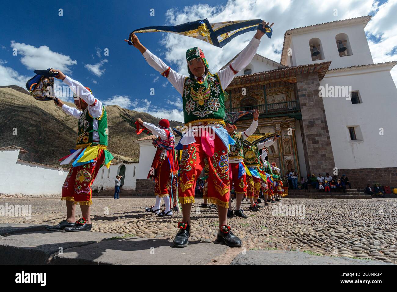 église san pedro apostol de andahuaylillas Banque de photographies et d ...
