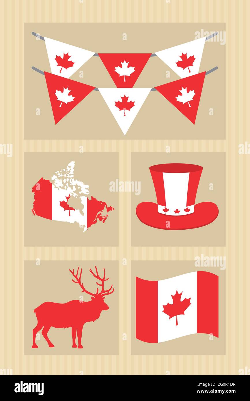 Symboles canadiens Banque d'images vectorielles - Page 2 - Alamy