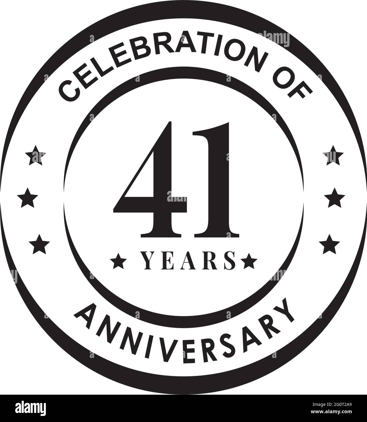 Timbre joyeux anniversaire Banque d'images détourées - Alamy