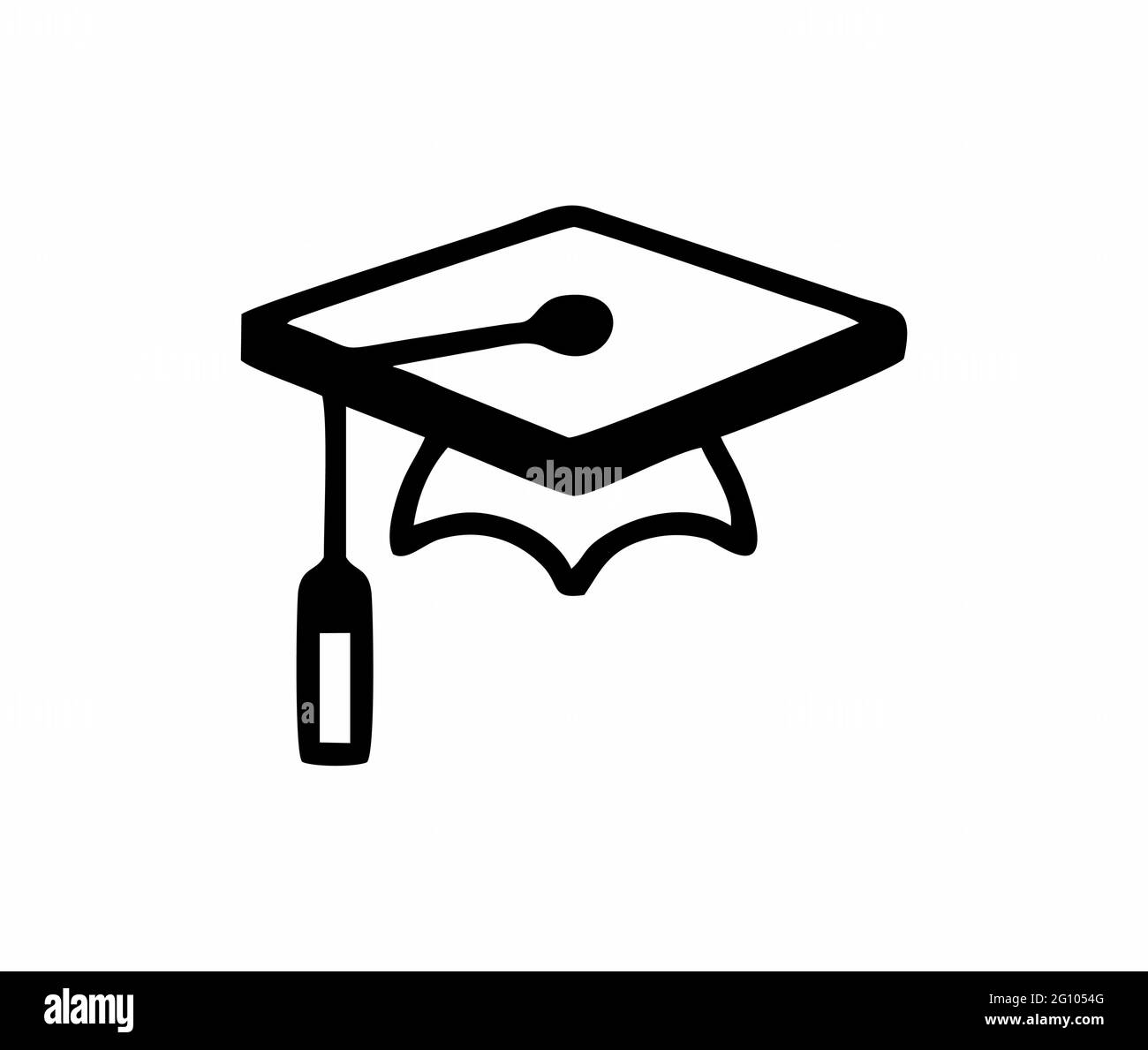 Logo chapeau de graduation Banque de photographies et d’images à haute ...