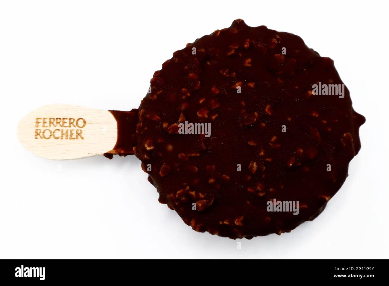Barre De Chocolat Ferrero Rocher Chocolat Au Lait Banque d'image et ...