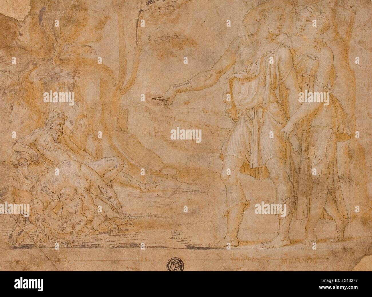 Romulus remus ink Banque de photographies et d’images à haute ...