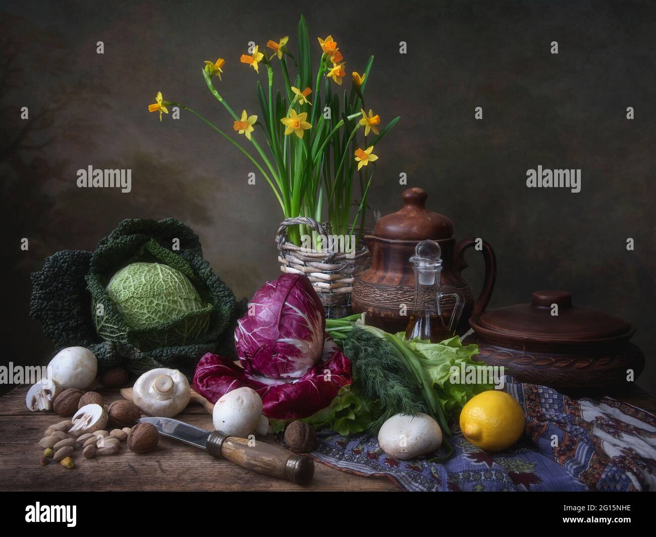 Nature morte aux fruit Banque de photographies et d’images à haute résolution - Alamy