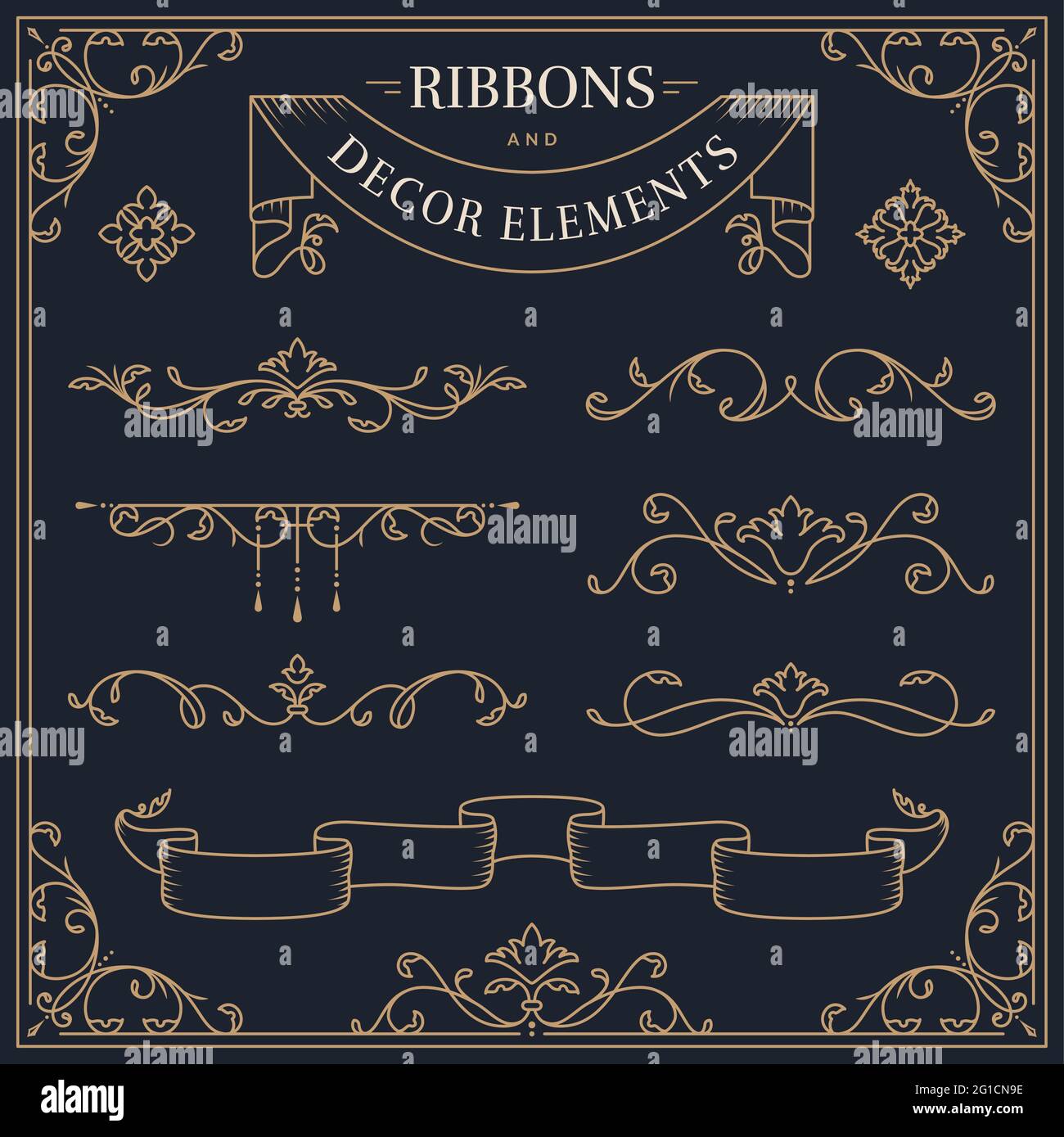 Corner flower frame Banque de photographies et d’images à haute ...