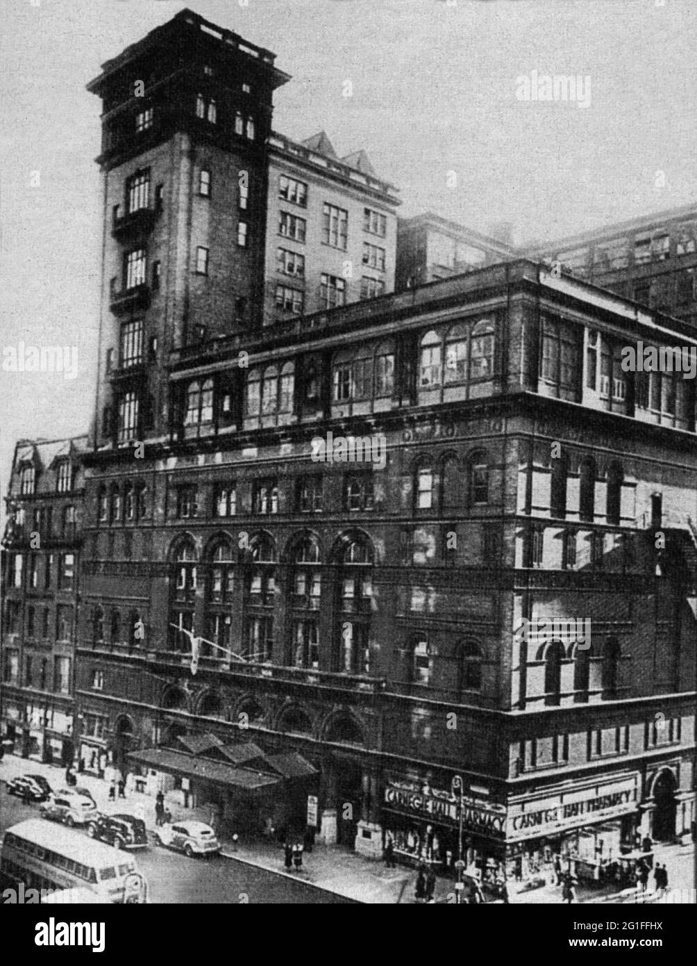 Carnegie hall new york building Banque de photographies et d’images à ...