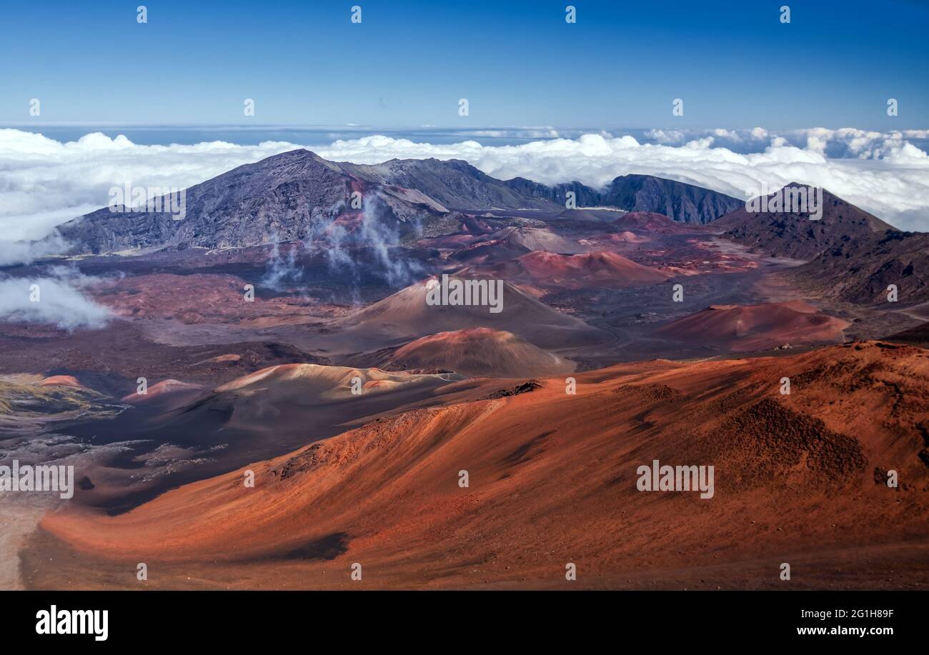 Volcan maui est Banque de photographies et d’images à haute résolution ...