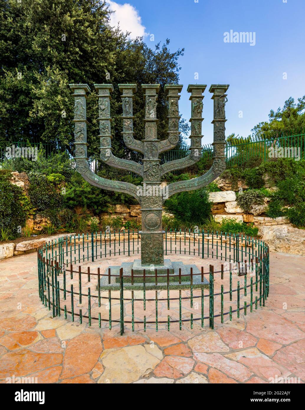 Knesset menorah Banque de photographies et d’images à haute résolution ...