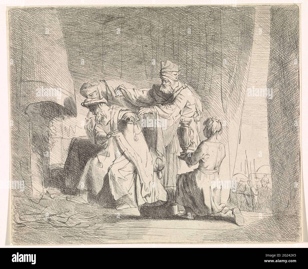 Manius curius dentatus refuse les cadeaux Banque de photographies et d ...