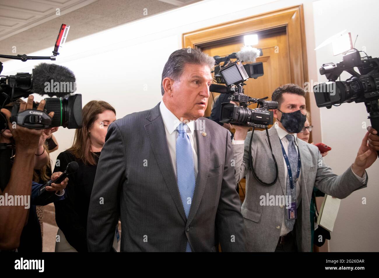 Washington, États-Unis d'Amérique. 08 juin 2021. Le sénateur américain ...
