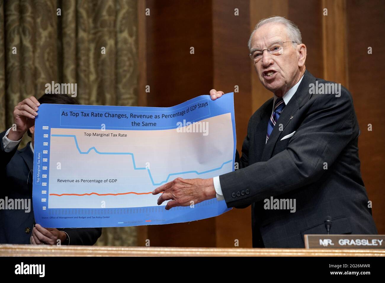 Washington, États-Unis d'Amérique. 08 juin 2021. Le sénateur Chuck ...