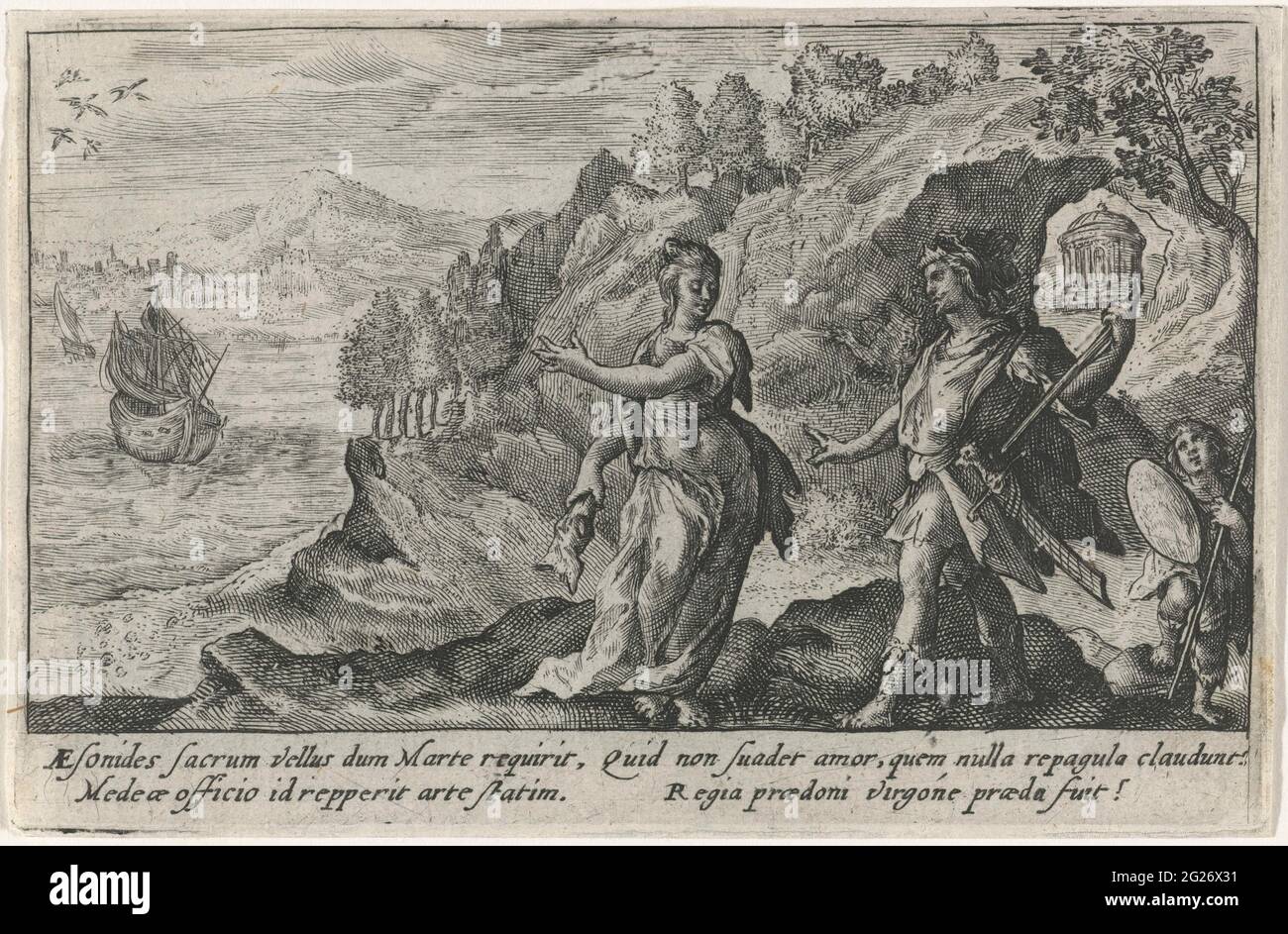 Médée et père Banque de photographies et d’images à haute résolution ...