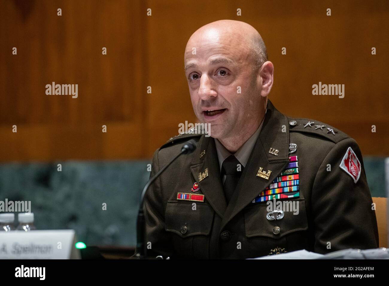 Washington, États-Unis d'Amérique. 09e juin 2021. Le Lieutenant-général ...