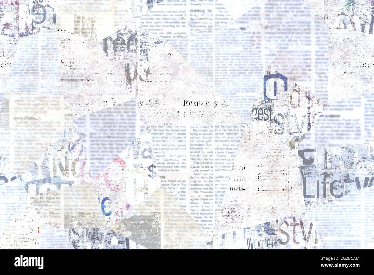 Newspaper background texture Banque de photographies et d’images à ...