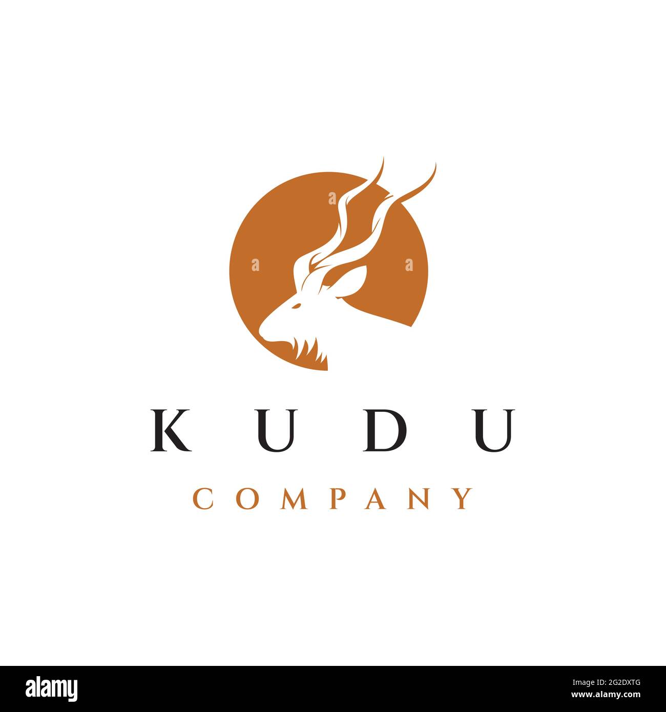 Kudu logo vector Banque de photographies et d’images à haute résolution ...