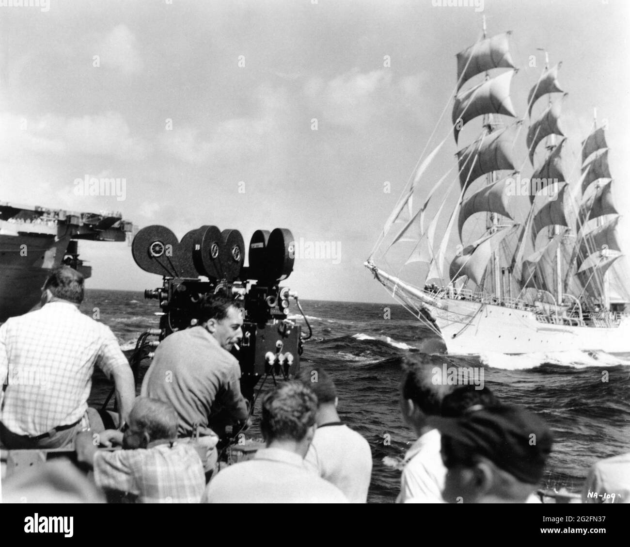 Sur place au Sea Movie Crew tournage dans le processus CINEMIRACLE le ...