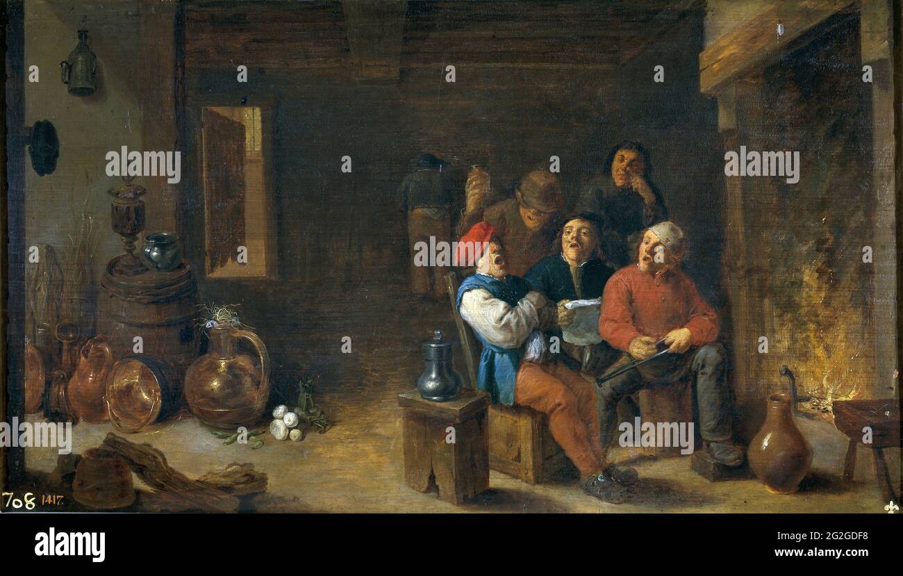 David teniers the kitchen Banque de photographies et d’images à haute ...