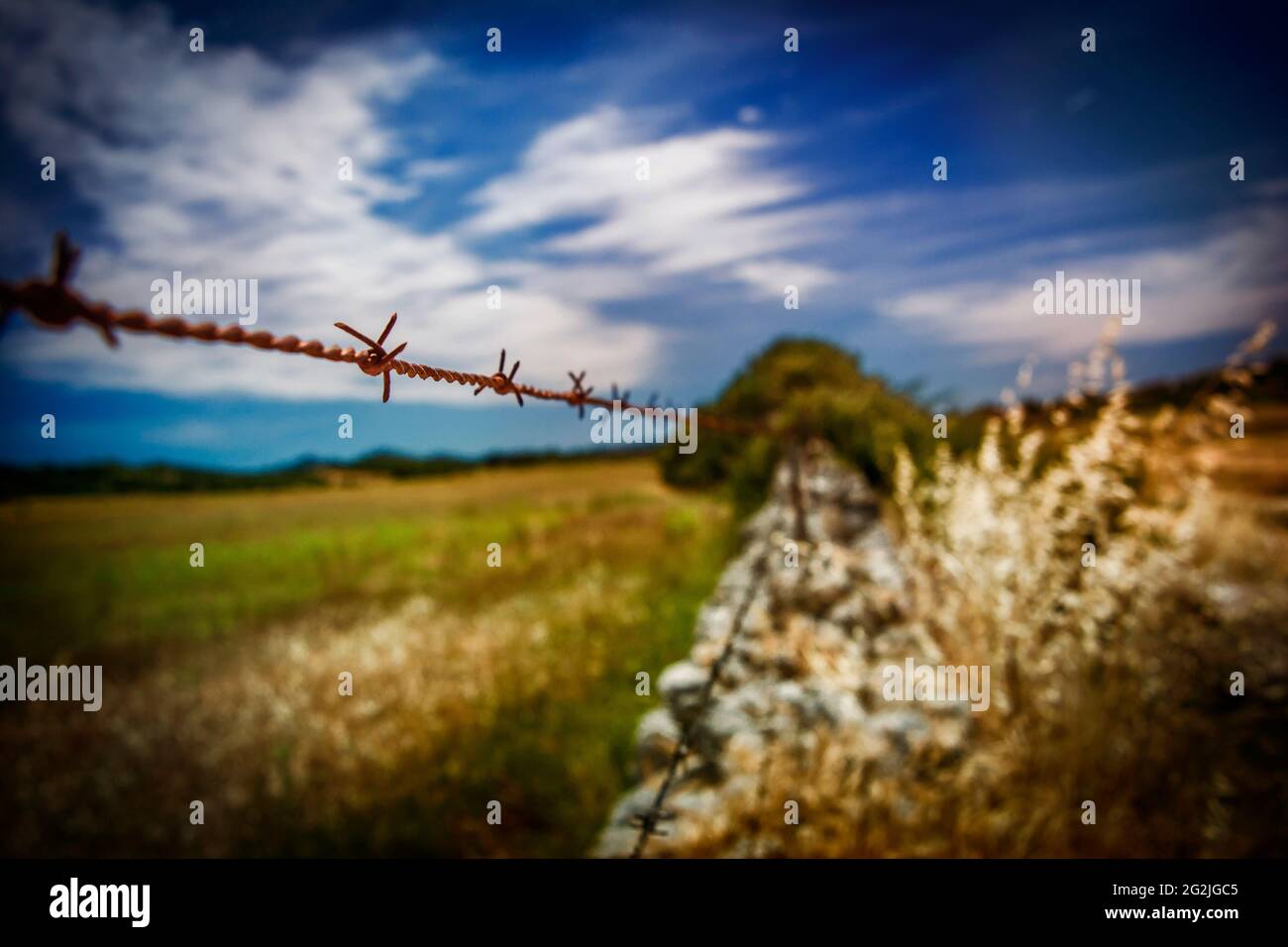 Mur de champ Banque de photographies et d’images à haute résolution - Alamy