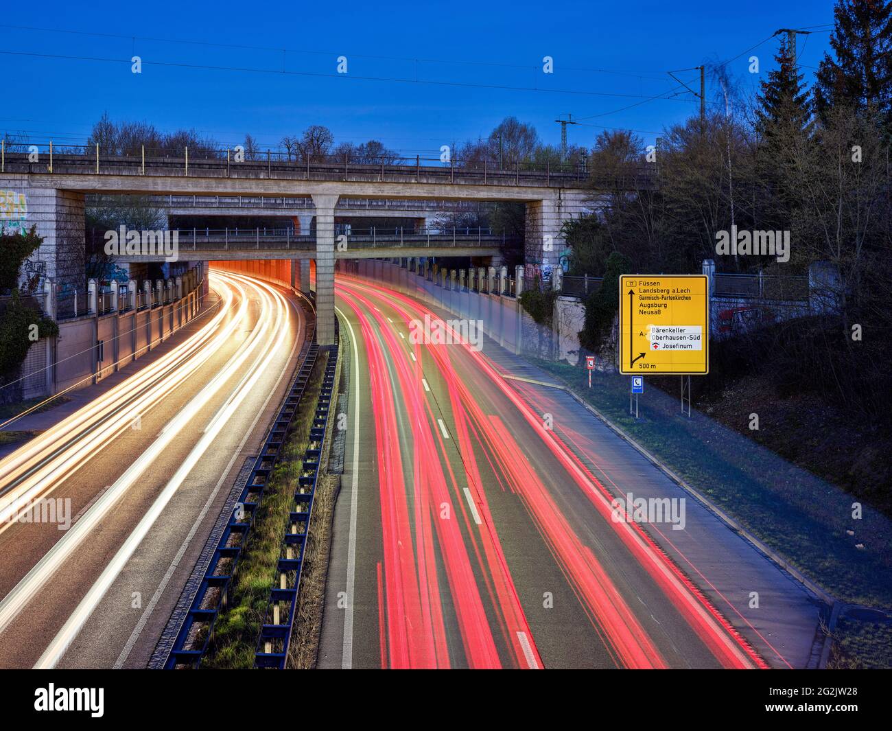 Pont aux heures de pointe Banque de photographies et d’images à haute ...