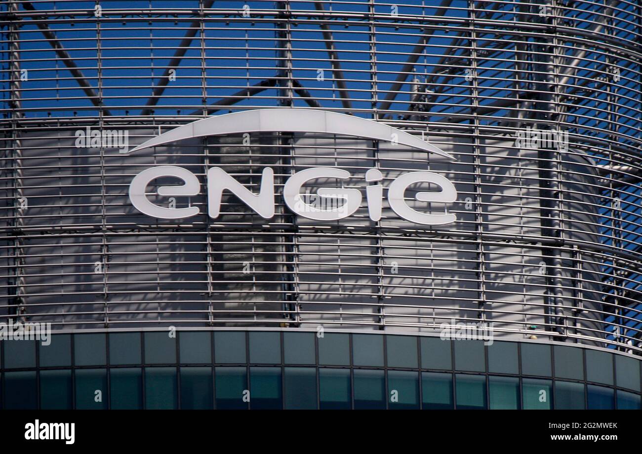Logo engie Banque de photographies et d’images à haute résolution - Alamy