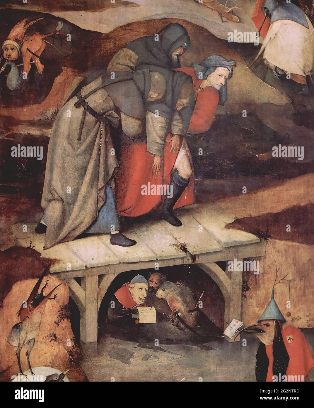 Hieronymus bosch temptation st anthony Banque de photographies et d ...