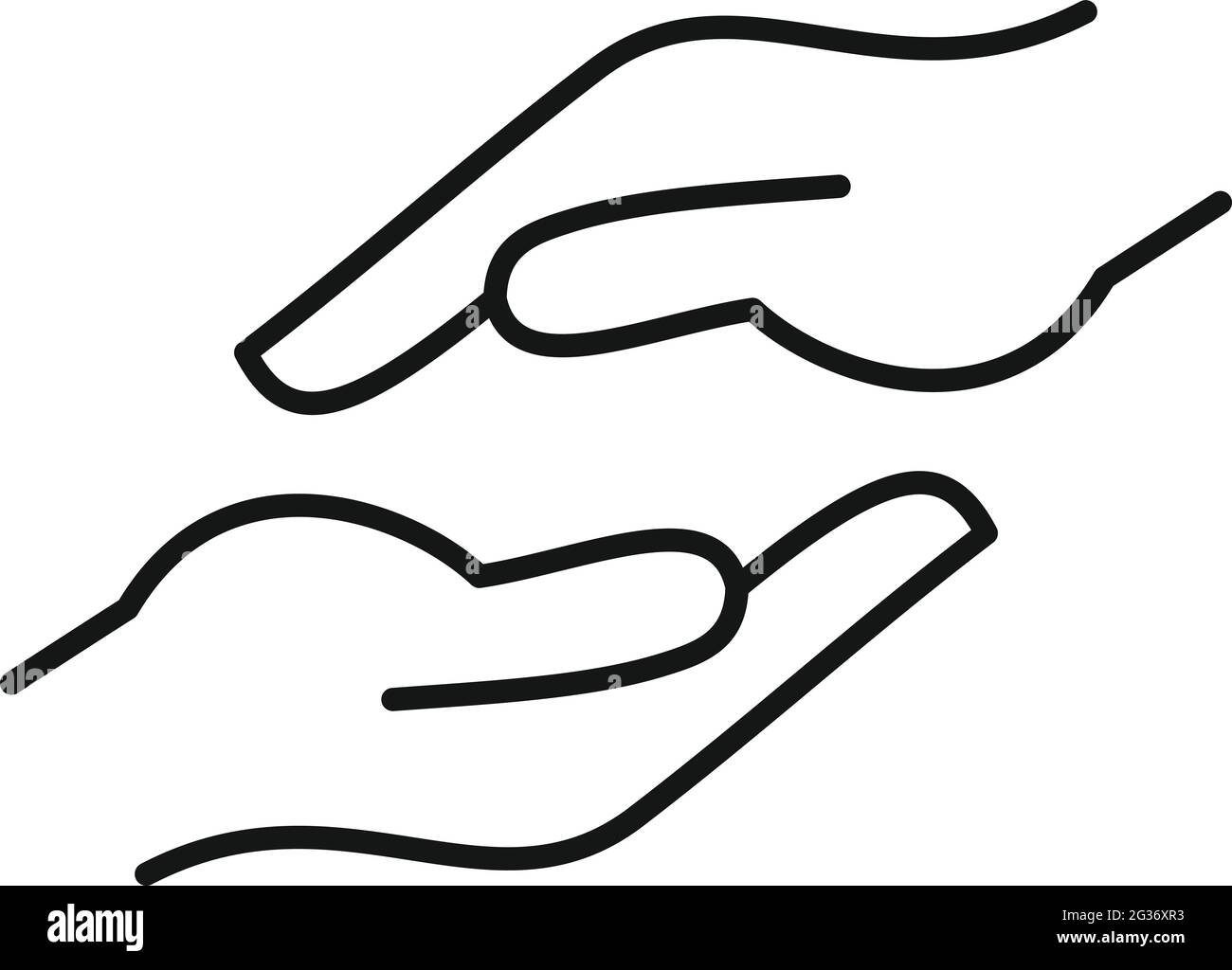 Confiance mutuelle Banque d'images vectorielles - Alamy