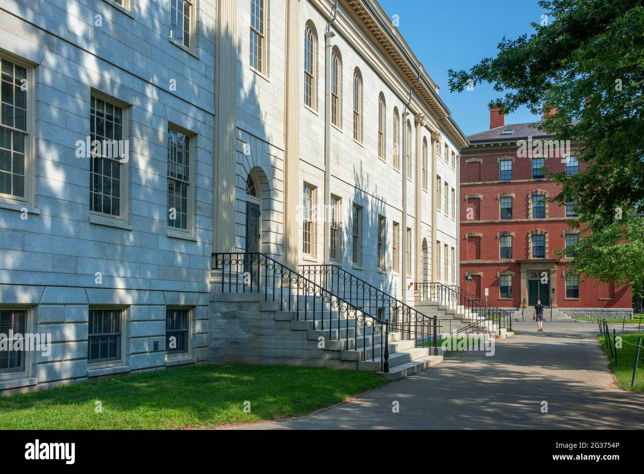 Harvard university campus view Banque de photographies et d’images à ...
