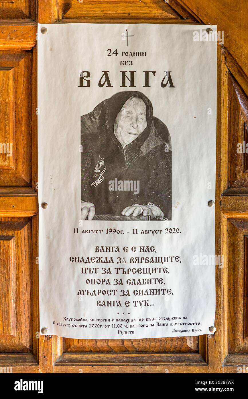 Baba vanga Banque de photographies et d’images à haute résolution - Alamy