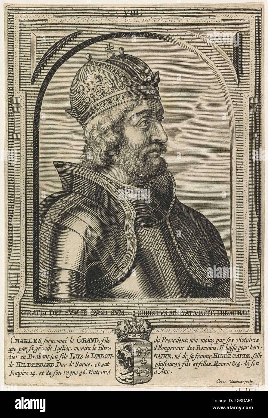 Charlemagne Portrait Banque d'image et photos - Alamy