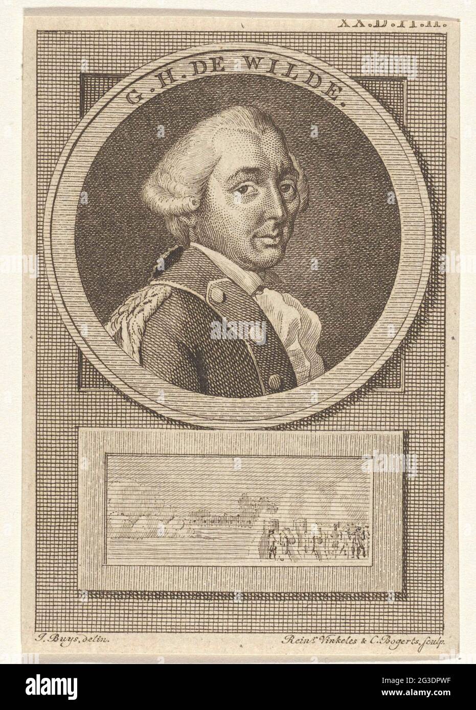 Lieutenant colonel george hendrik de wilde Banque de photographies et d ...