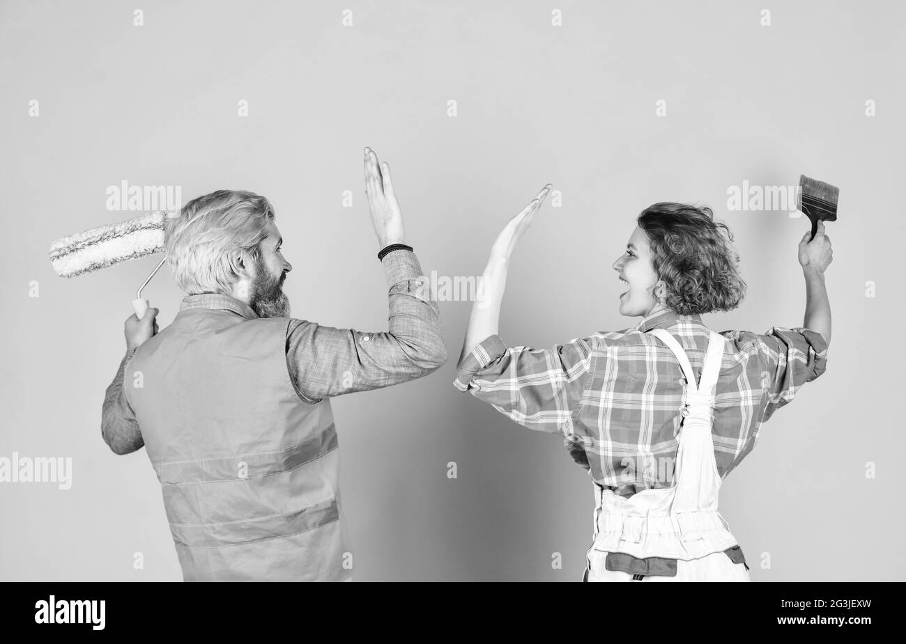 accoupler avec le rouleau à peinture. suivre les étapes de réparation ...