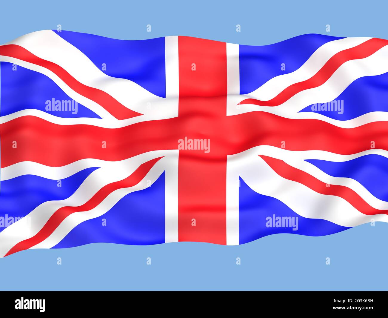 Drapeau anglais en couleur Banque de photographies et d’images à haute ...