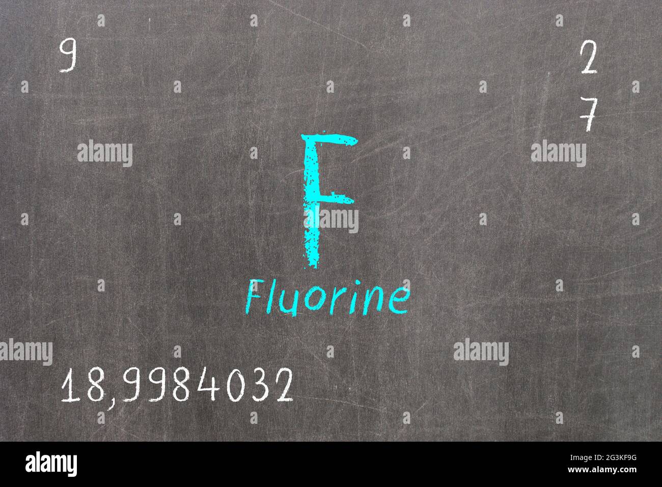 Atome de fluor Banque de photographies et d’images à haute résolution ...