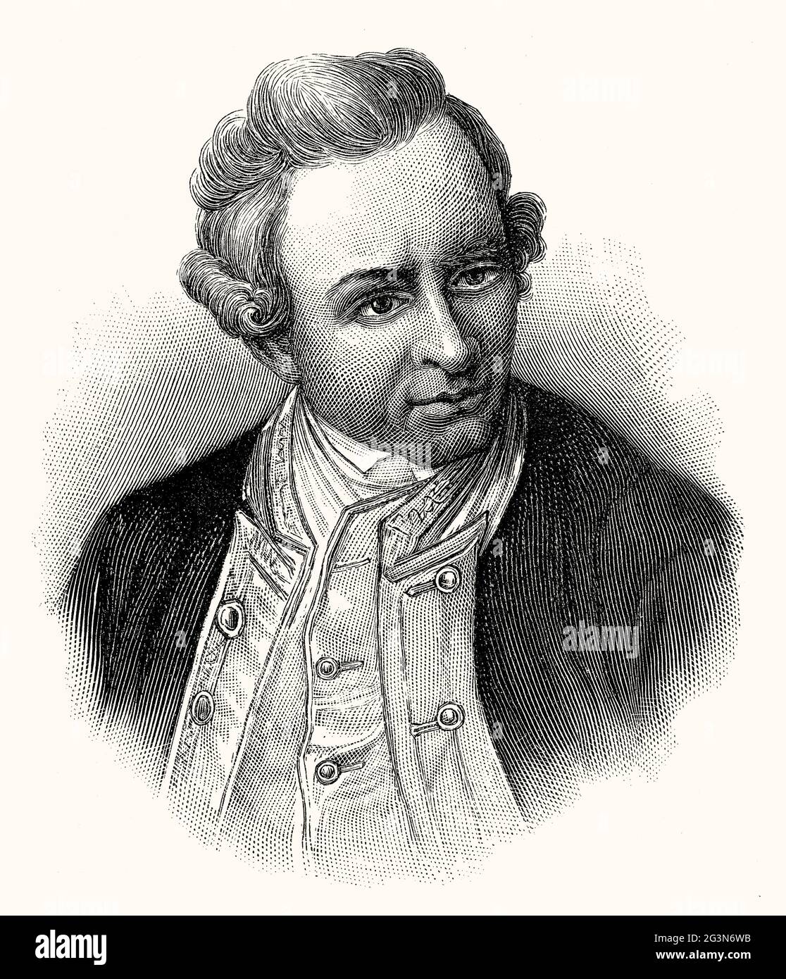 Captain james cook portrait Banque de photographies et d’images à haute ...