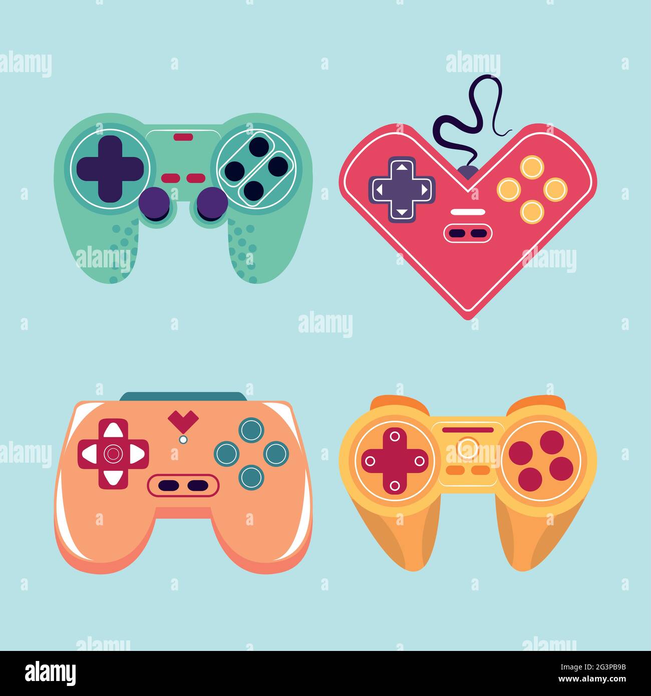 jeu de dessins animés de jeux vidéo Image Vectorielle Stock - Alamy jeu de dessins animés de jeux vidéo Image Vectorielle Stock - Alamy