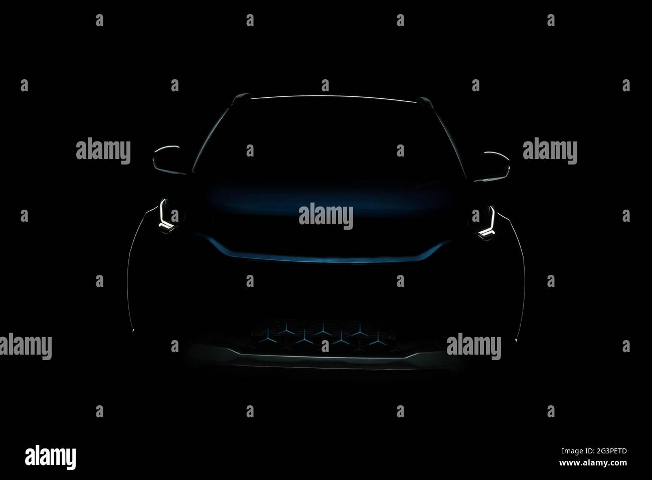 Car outline Banque de photographies et d’images à haute résolution - Alamy