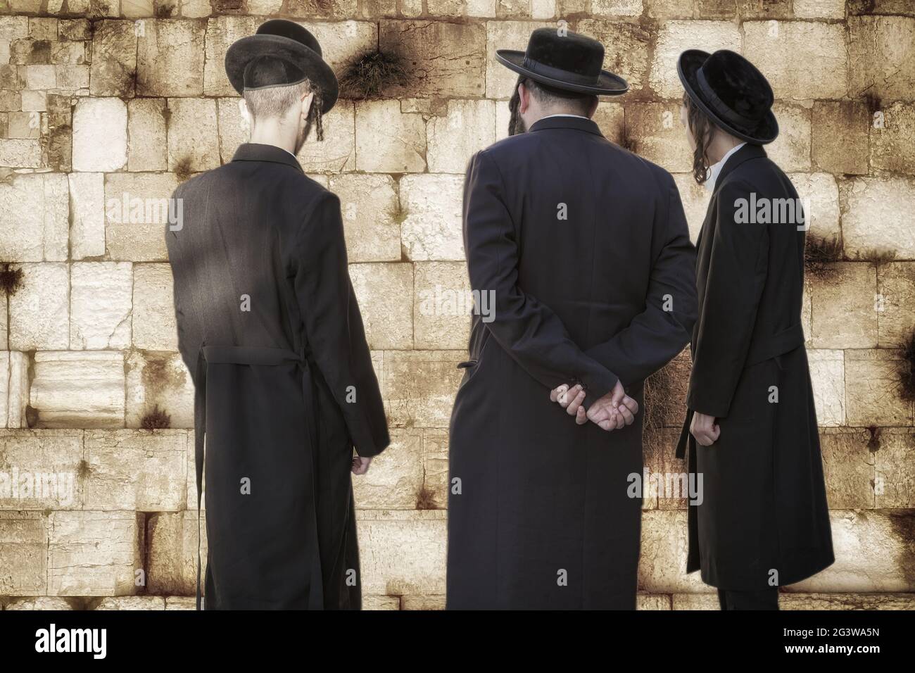 Juifs priant Banque de photographies et d’images à haute résolution - Alamy