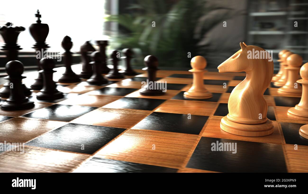 Mouvement de chevalier Banque de photographies et d’images à haute ...