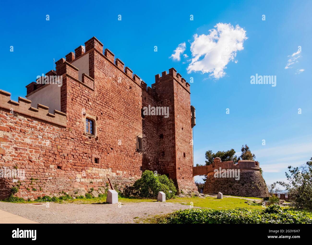 Castelldefels castle Banque de photographies et d’images à haute ...