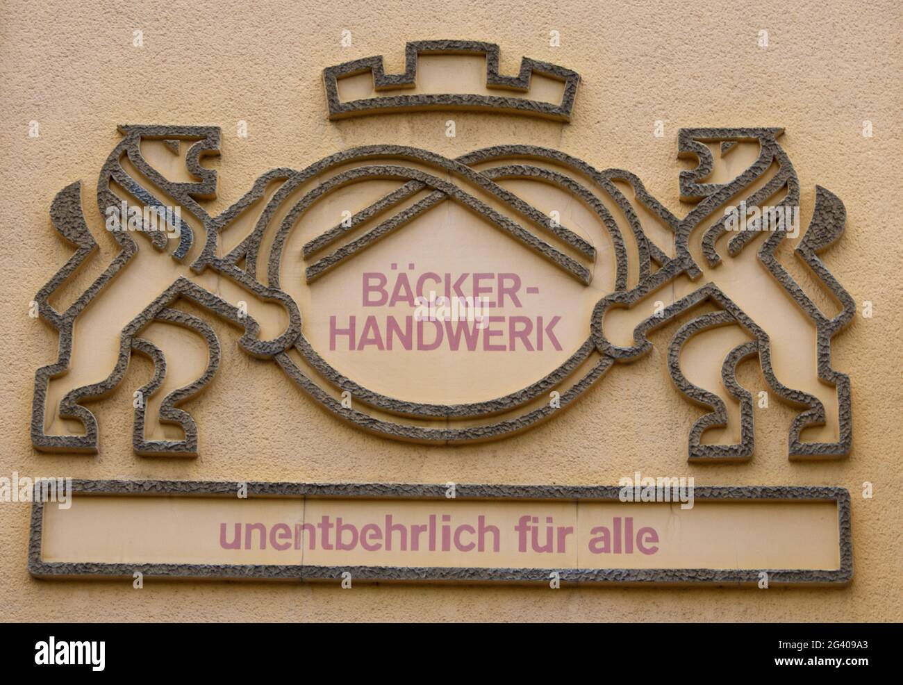 Logo de la guilde des boulangers Banque de photographies et d’images à ...