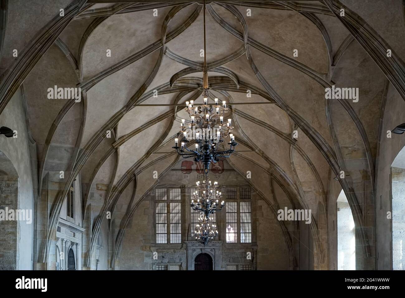 Vladislav hall prague castle prague Banque de photographies et d’images ...