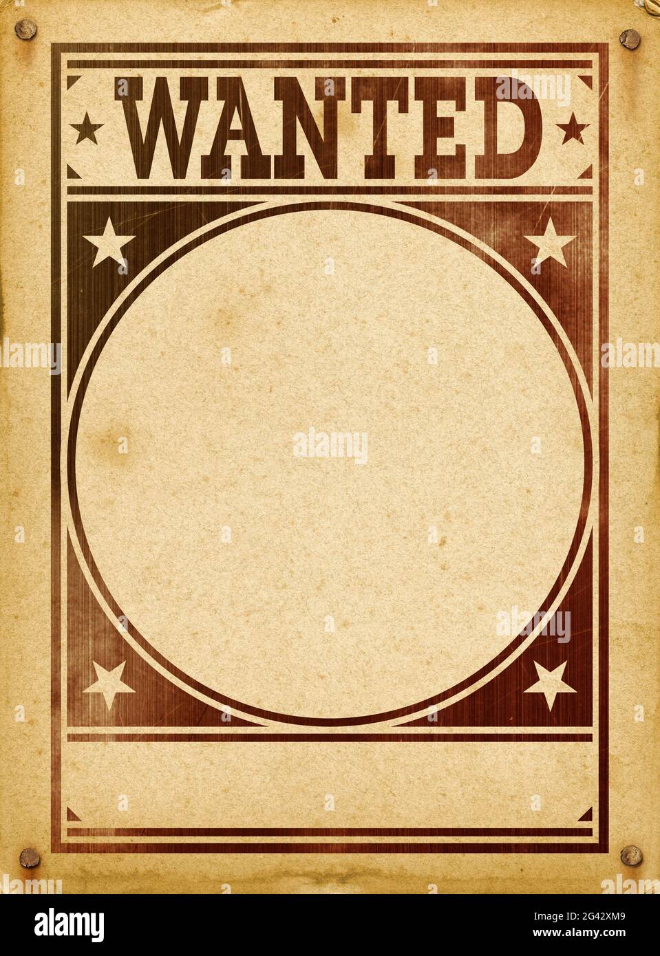 Wanted poster cowboy Banque de photographies et d’images à haute ...