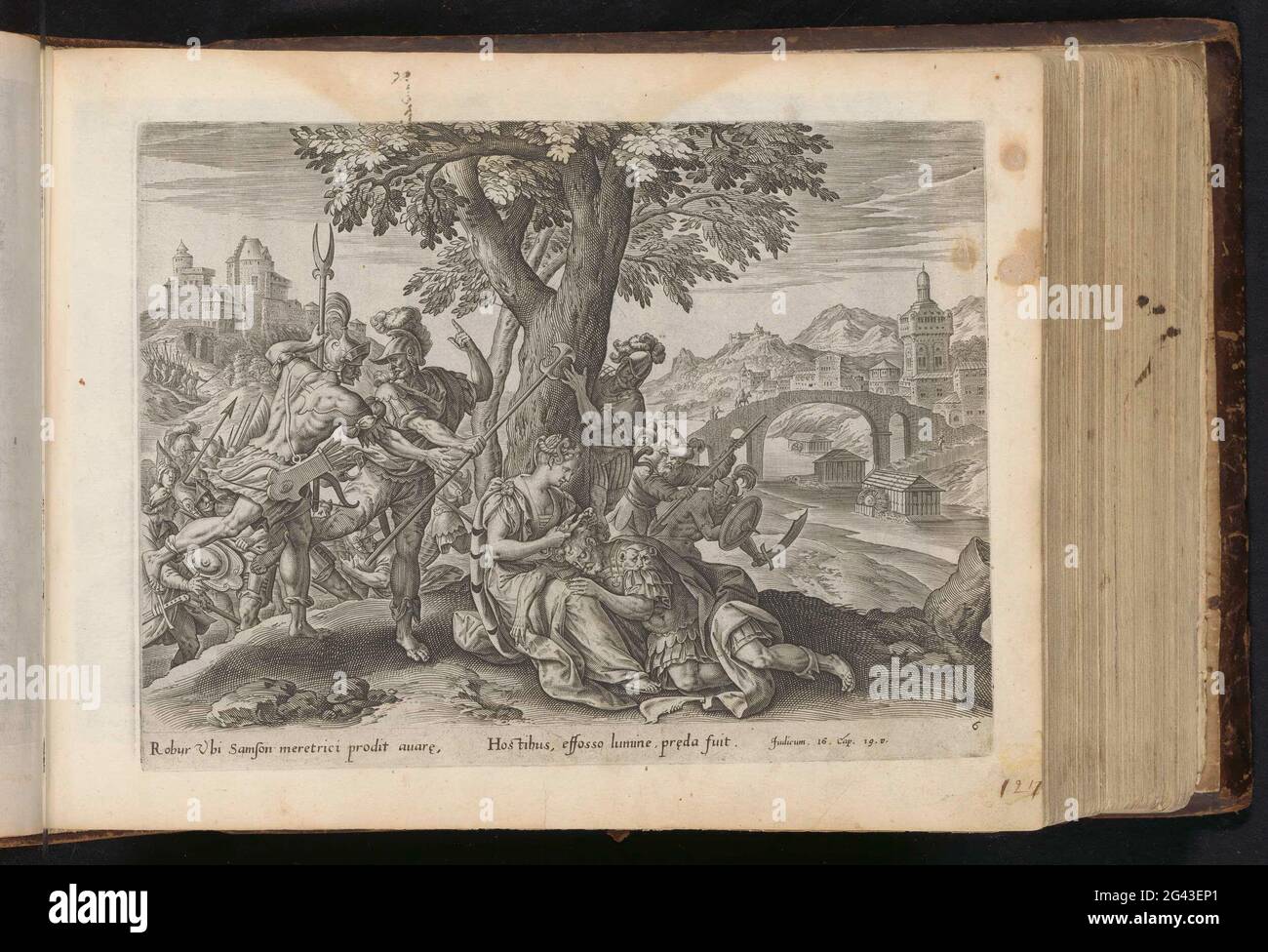 Simson et Delila; l'histoire de Samson; l'histoire de Simson; Den ...