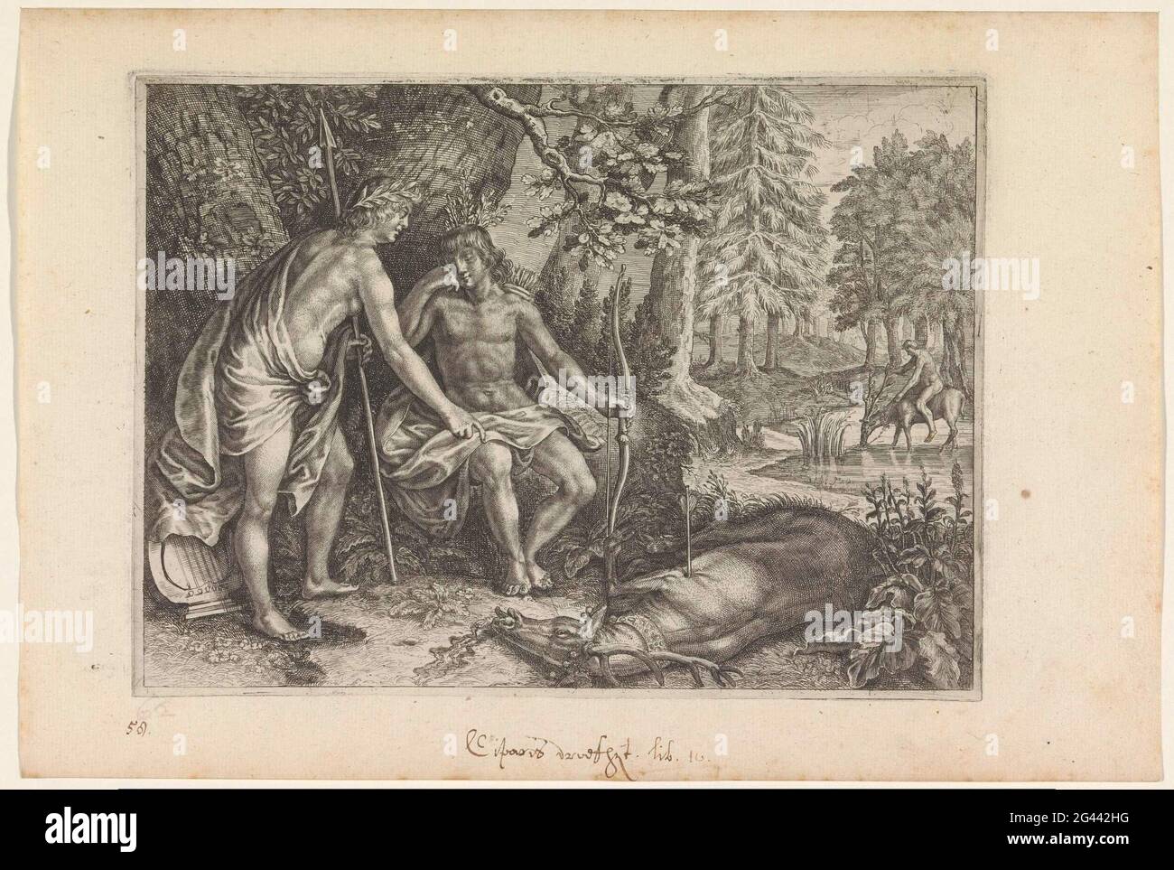 Apollo And Cyparissus Banque d'image et photos - Alamy